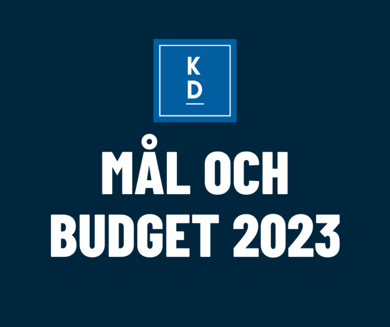 Knivsta | Mål och budget 2023: Trivsamt och tryggt Knivsta - Knivsta